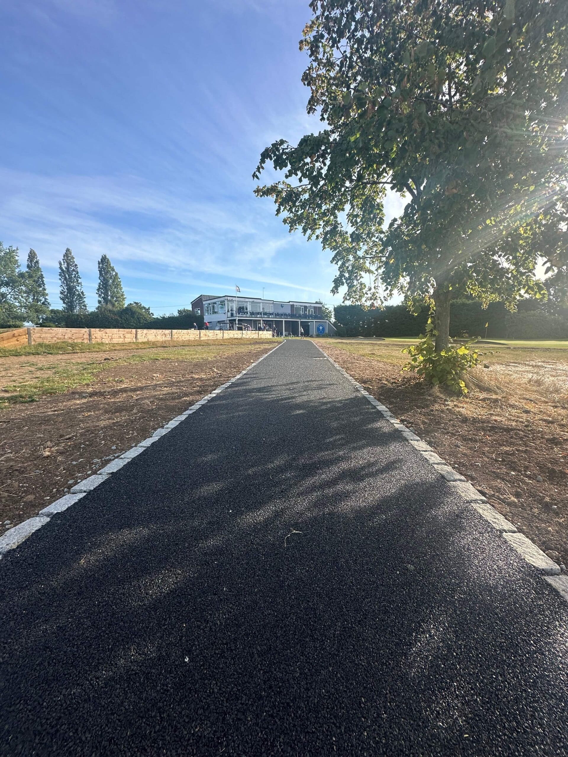 Golf pathways | Resin bound stone | Flex Flooring