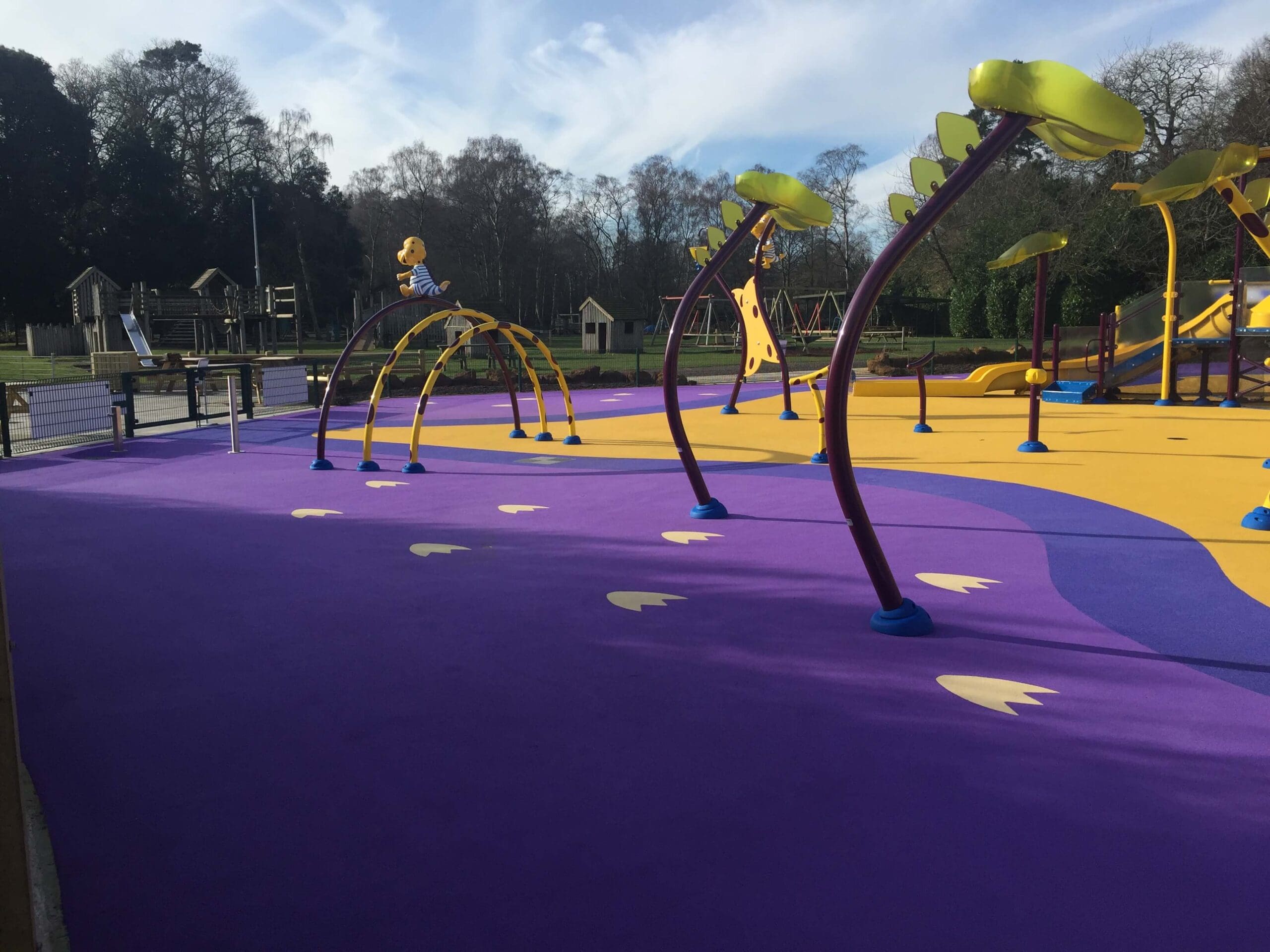 Splash pad flooring | Playground flooring | Flex Flooring
